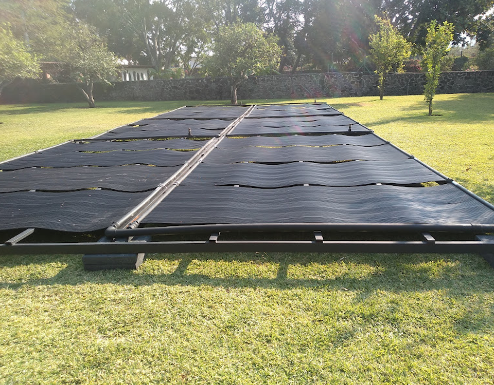 Calefaccion solar * ALBERCAS SAY